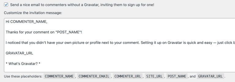 Gravatar WordPress Plugin – Gravatar Support
