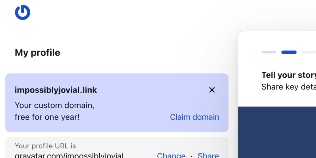 Custom Domains – Gravatar Support